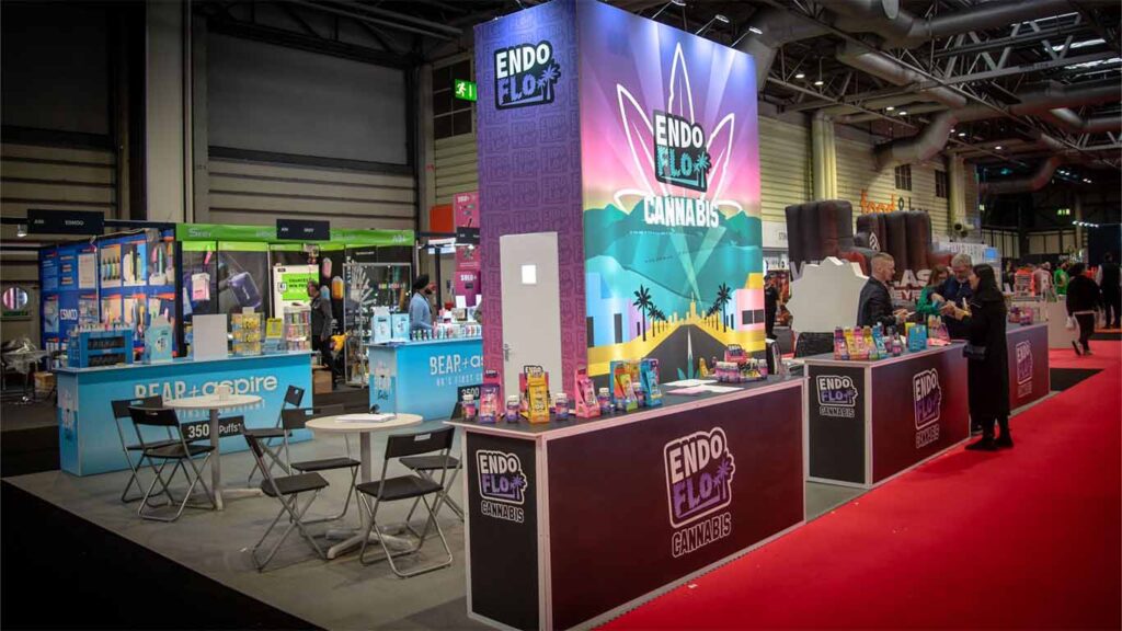 EndoFlo at the Vaper Expo 2023 at the Birmingham NEC | Endo Flo