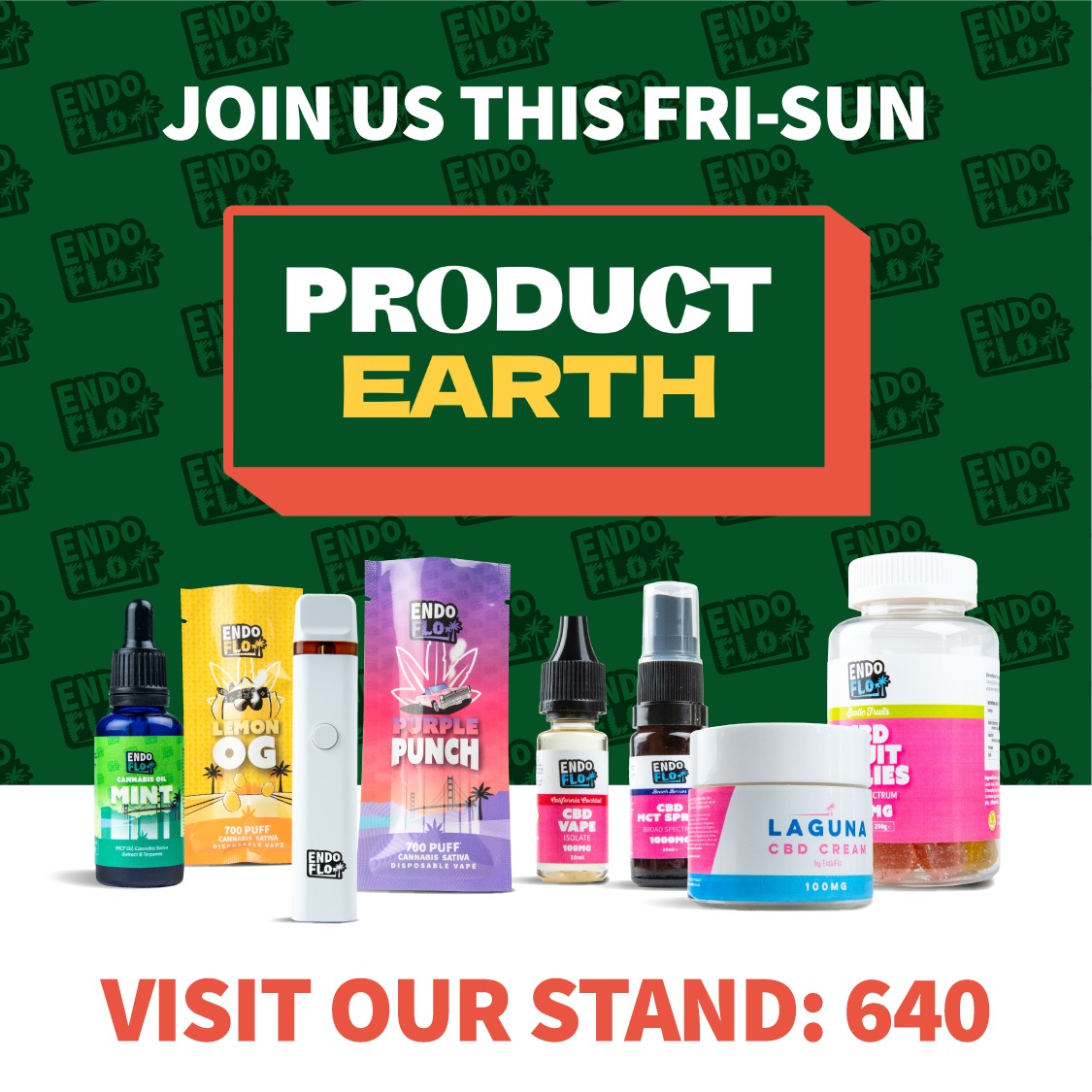 EndoFlo at Product Earth 2023 | NEW CBD Cosmetics & Sports!